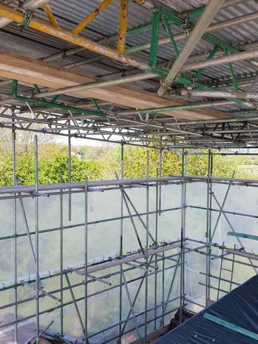 Temporary Roof Scaffolding | Weather Protection Scaffold Northamptonshire